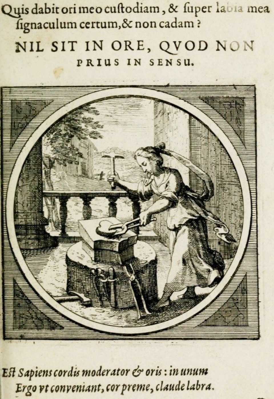 There is nothing in the mouth that has not been in the sense before ...