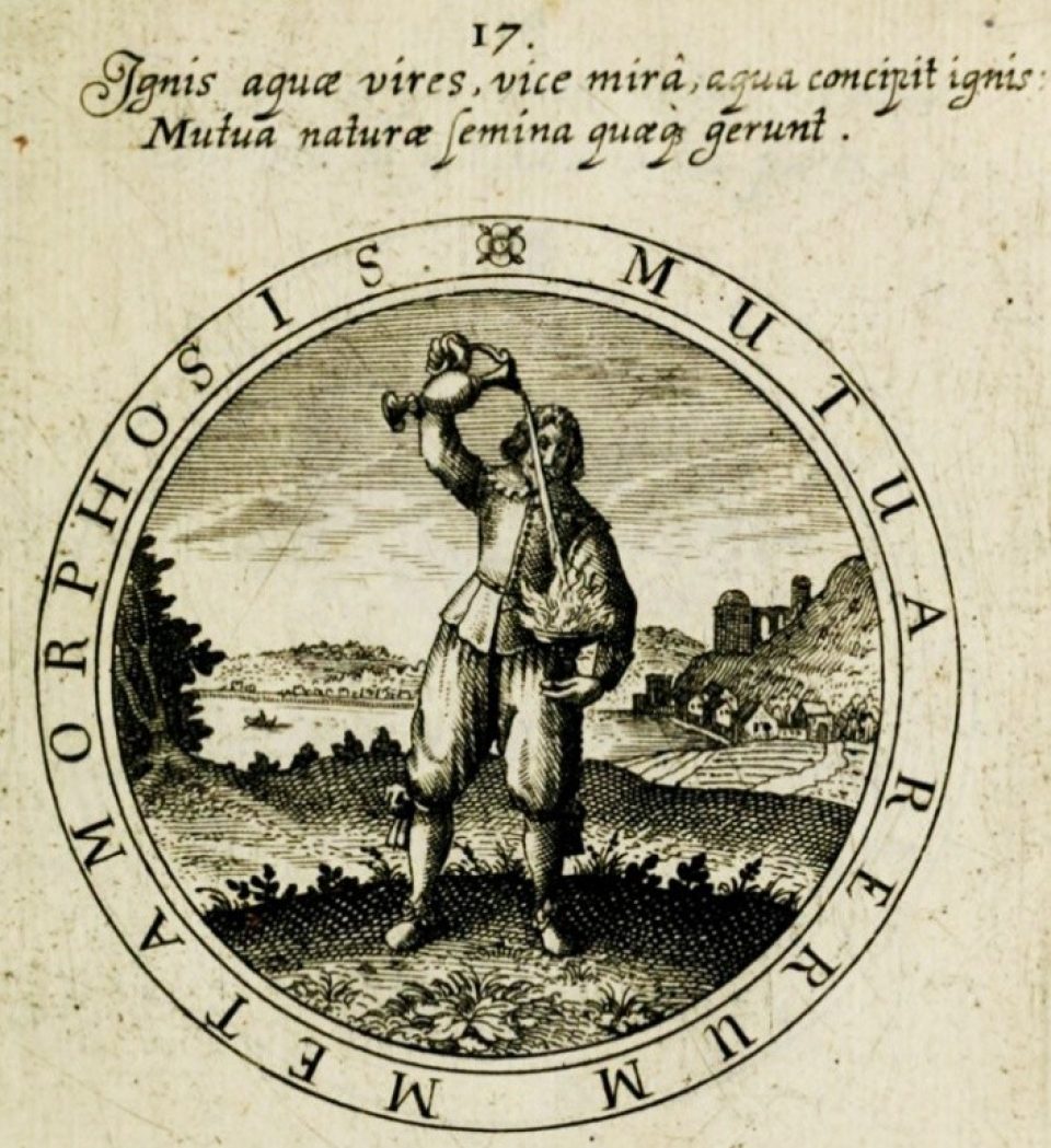 "Mutua rerum metamorphosis" (Metamorfoza reciprocă a lucrurilor)